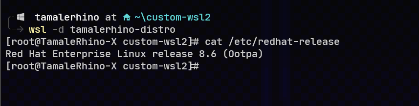 Creating A Custom WSL2 Image | Tamalerhino's Blog